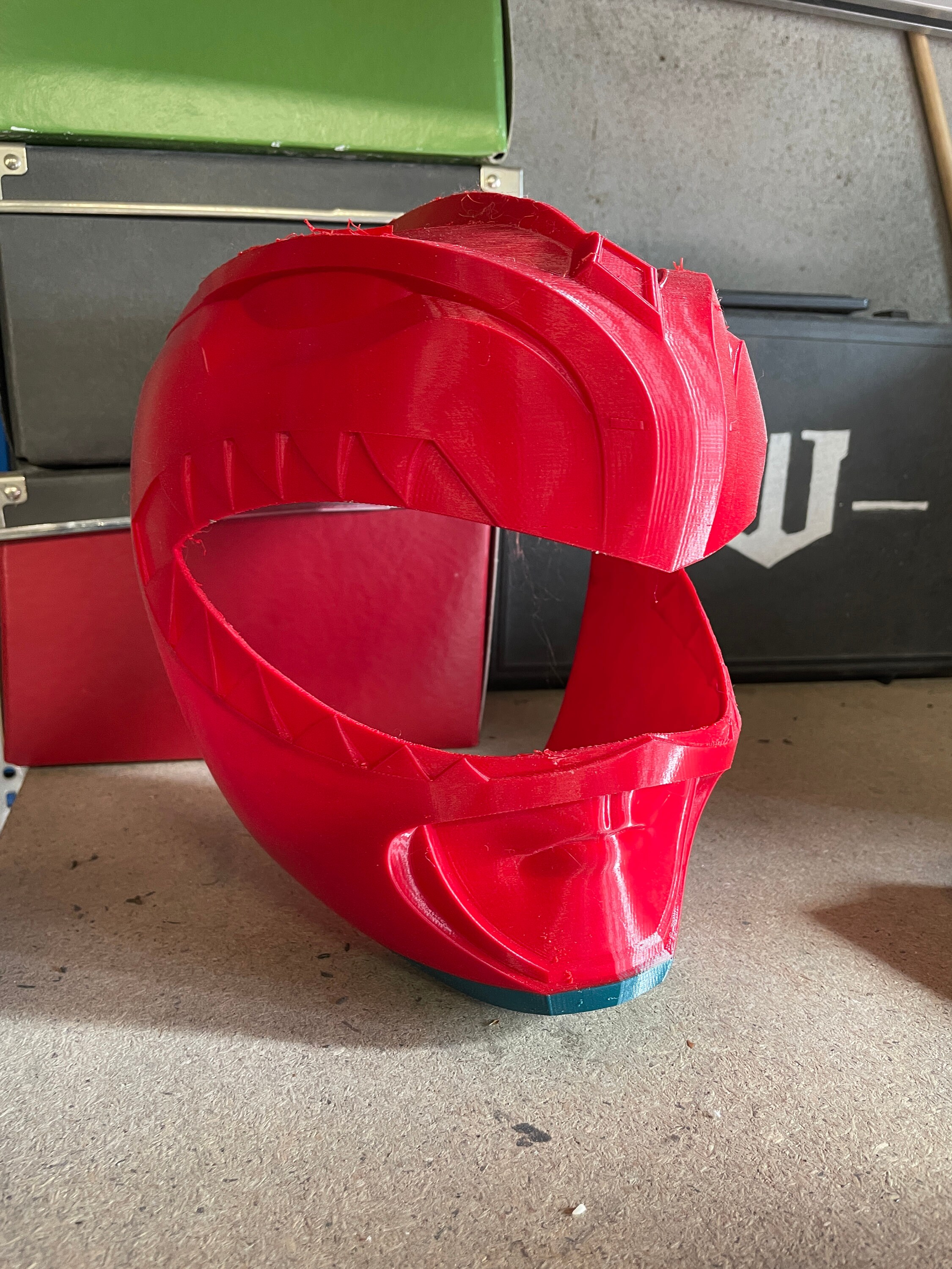 GREEN RANGER MMPR 3D Printed Helmet - Etsy