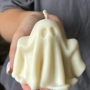 Set of 2 Ghost Candle, Small Halloween Ghosts, Halloween Decor, Spooky ...