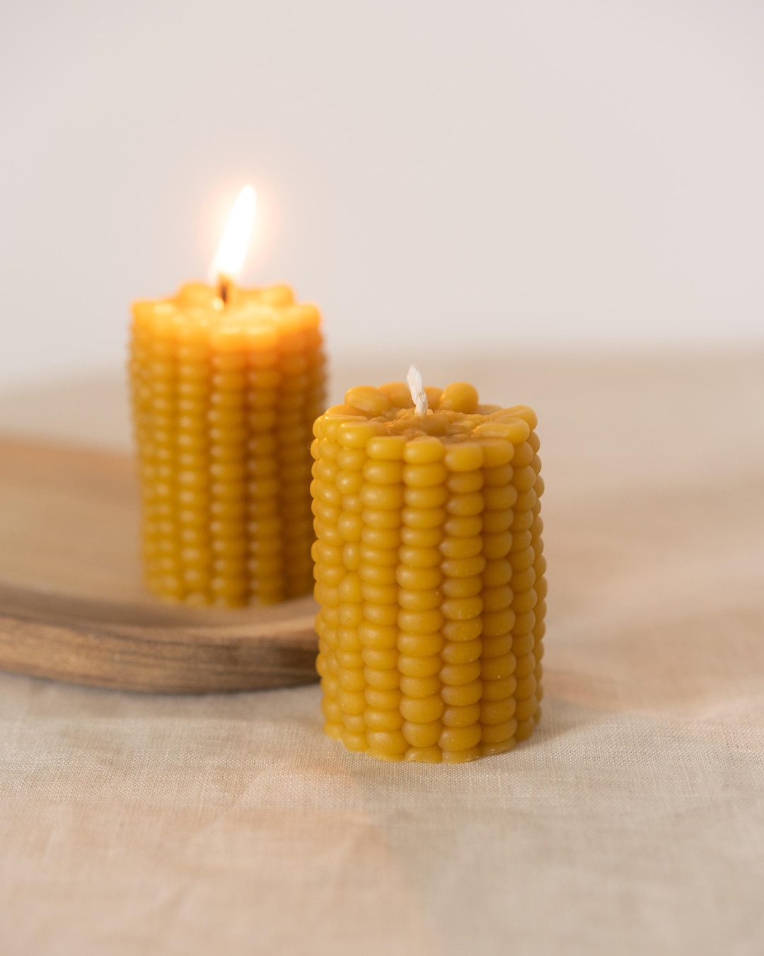 Corn Cob Candles, Food Candles, Real Vegetables Candles, Handmade ...
