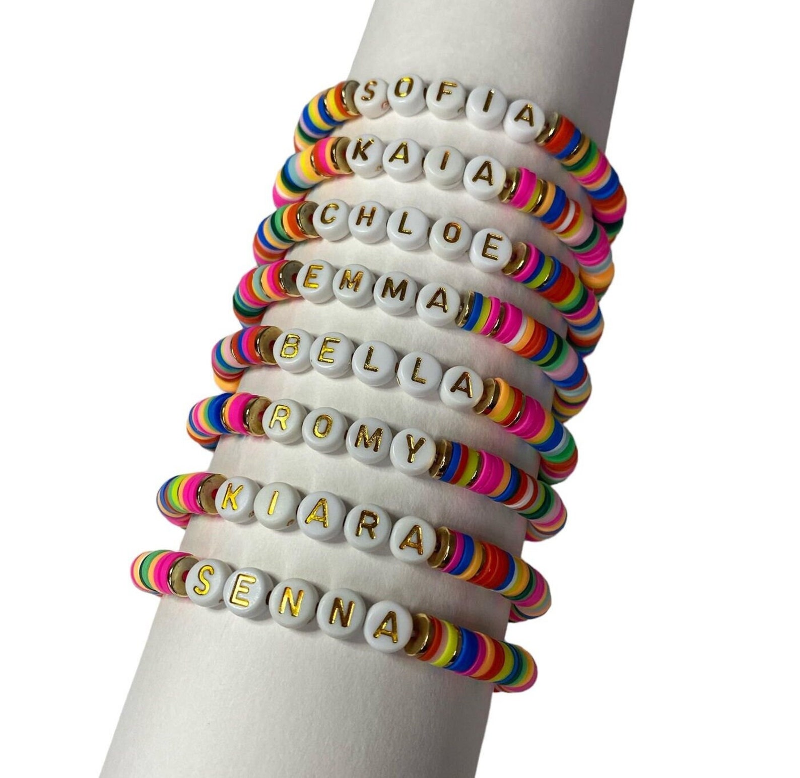 Custom Name Bracelet, Personalized Bracelet, Friendship Bracelet, Name ...