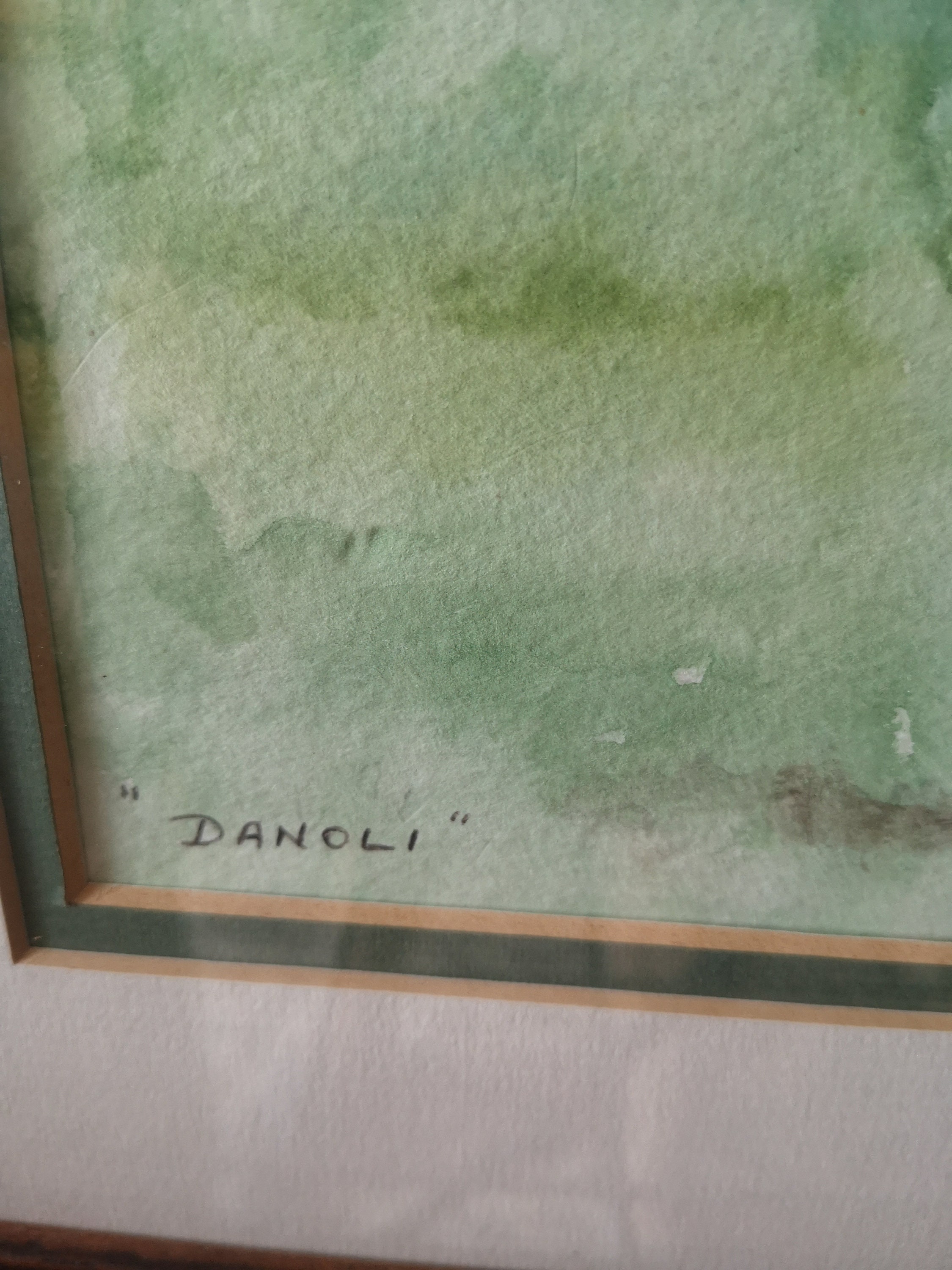 Carol A. Biddle Watercolour Painting danoli Horse Race UK Tommy Treacy ...