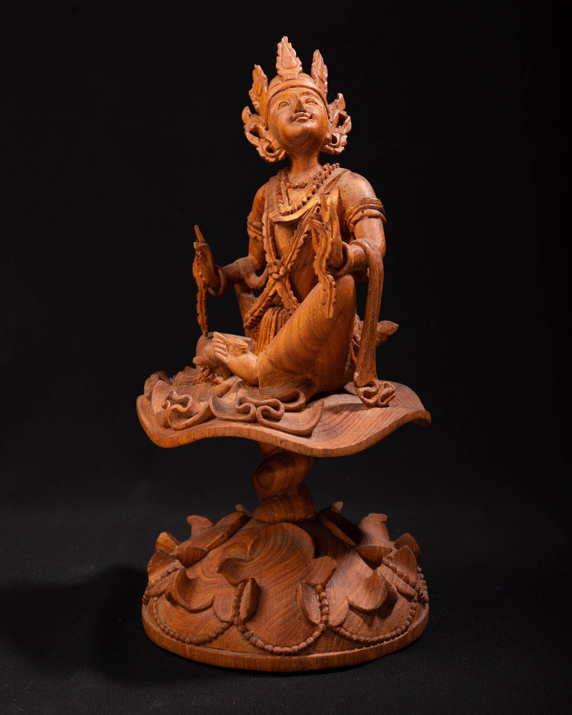 Pair of Nat Zaw Gyi Dancing alchemist Burma Rosewood | Etsy