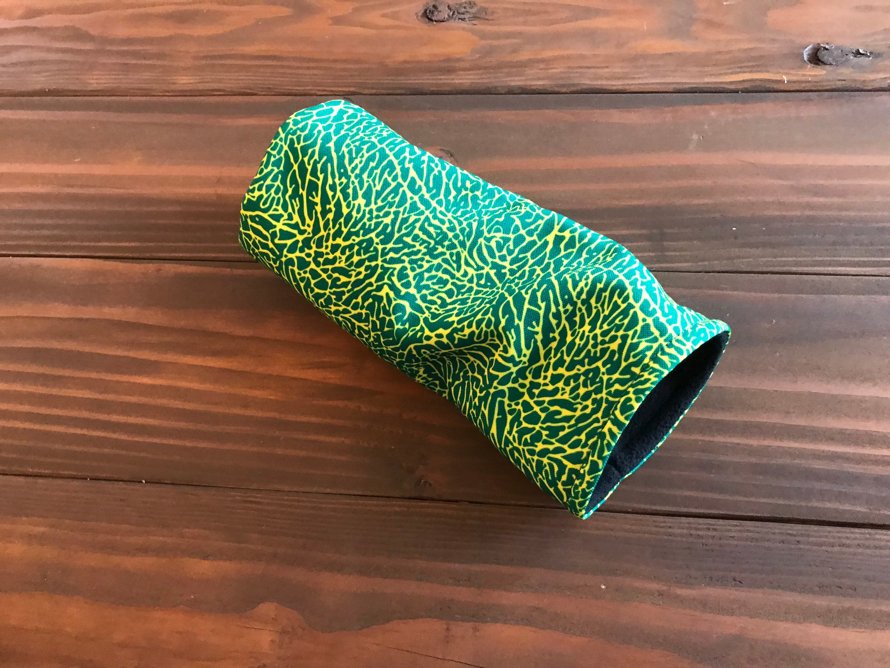Masters Themed Jordan Inspired Green/yellow Headcovers (driver, Fairway ...
