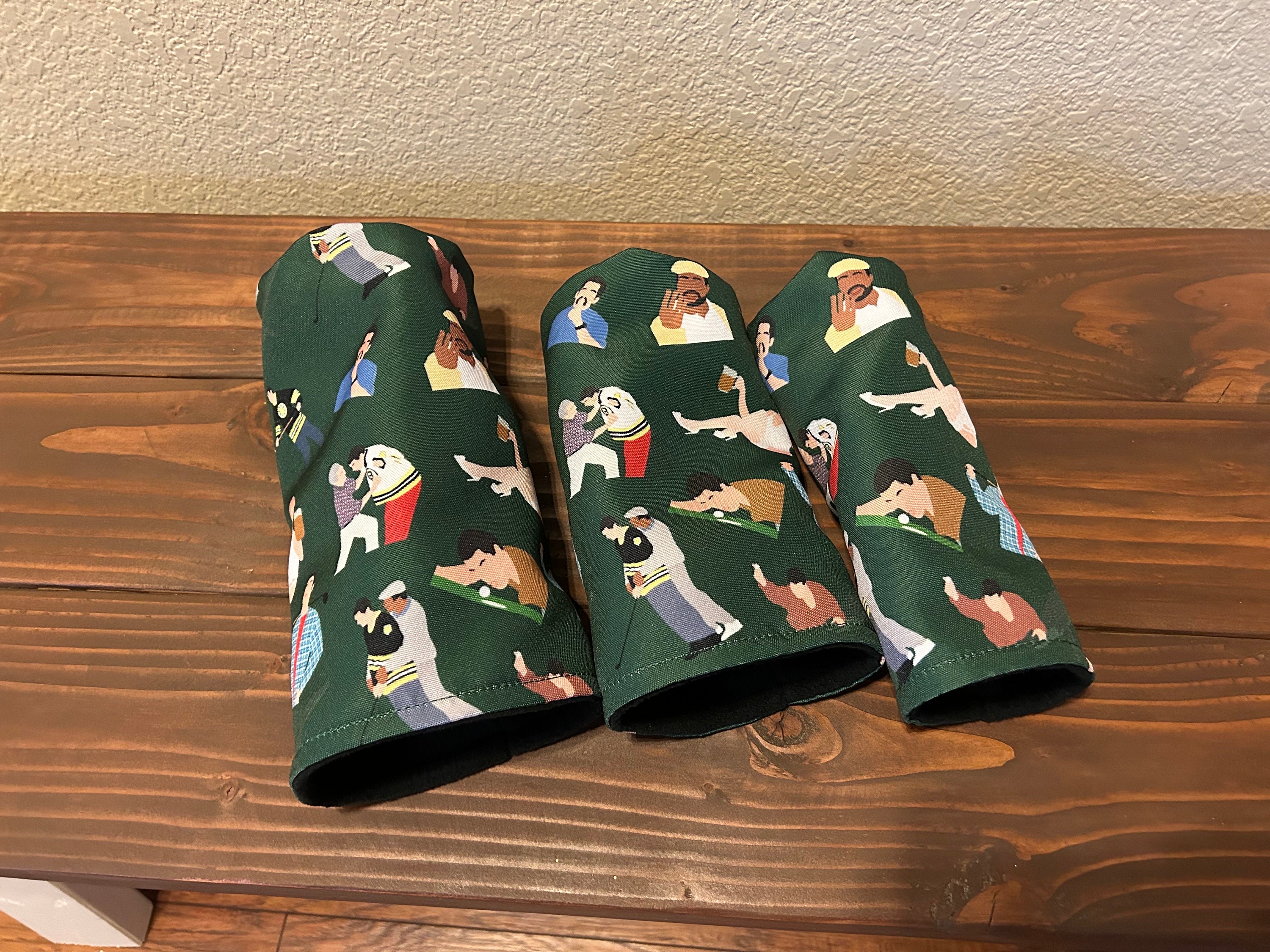 Happy Gilmore Themed Golf Driver, Fairway, & Hybrid Headcovers - Etsy