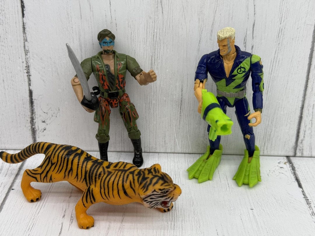 Jonny Quest Deep Sea Race Safari Stryker Hadji Tiger JQ4 1996 Action ...