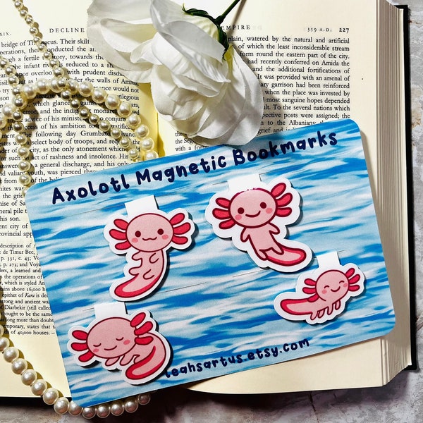 Axolotl Bookmark - Etsy Canada