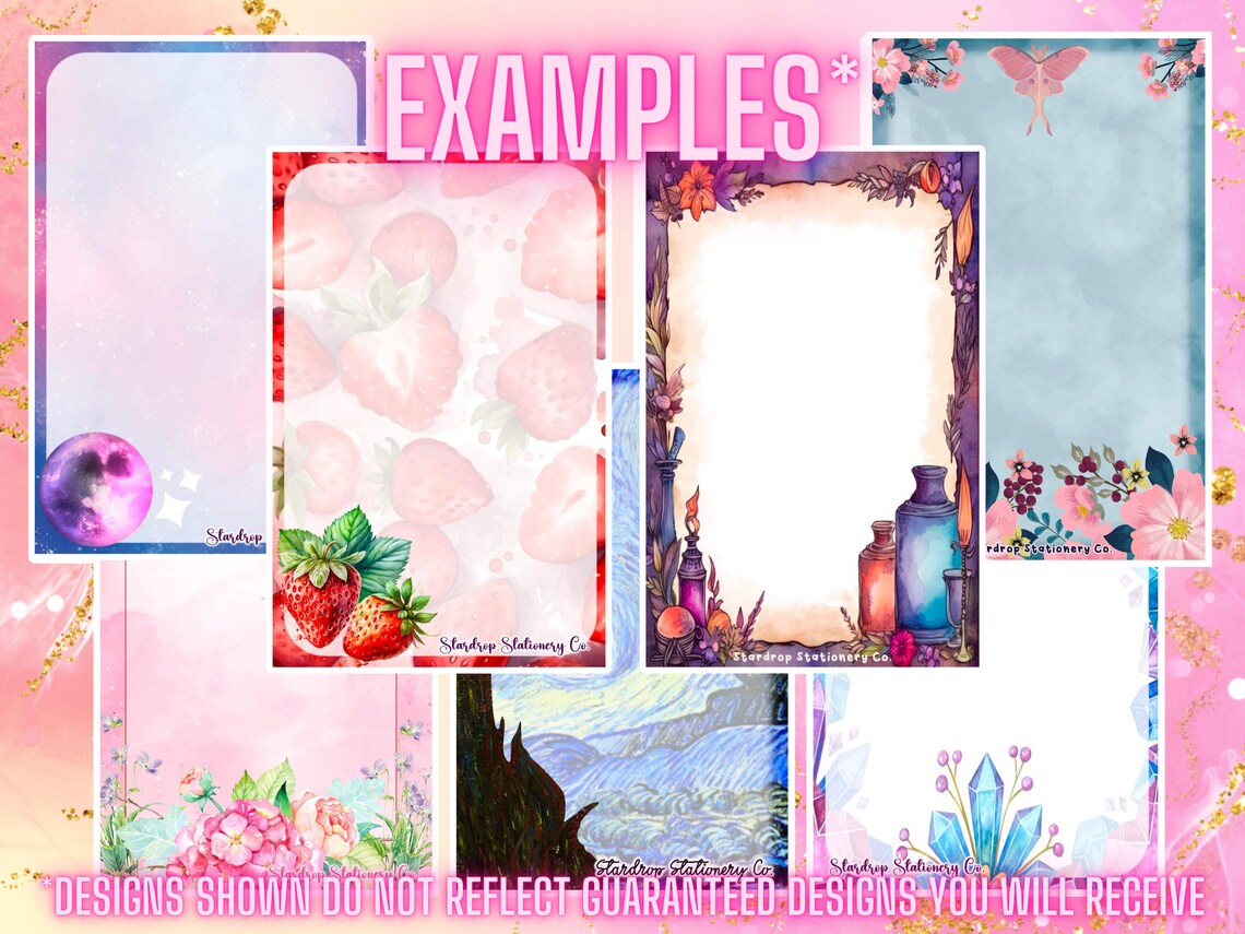Mystery Stationery Grab Bag: Assorted Letter Writing Set - Etsy