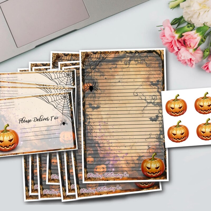 Lined Stationery - Etsy