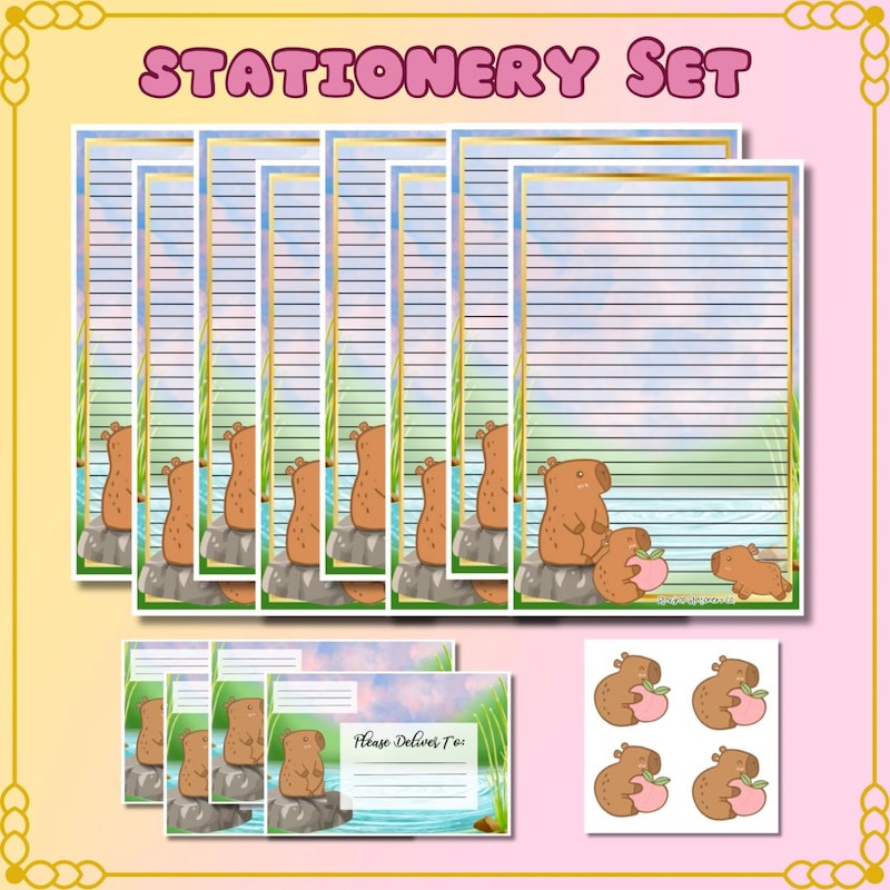 Capybara Pens - Etsy