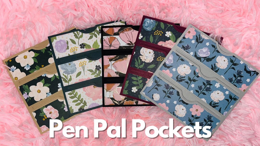 Pen Pal Pockets Miscellaneous Prints for Snail Mail, Junk Journaling ...