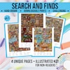 Amusement Park Word Search Puzzle: Kids Activity (digital Download) - Etsy