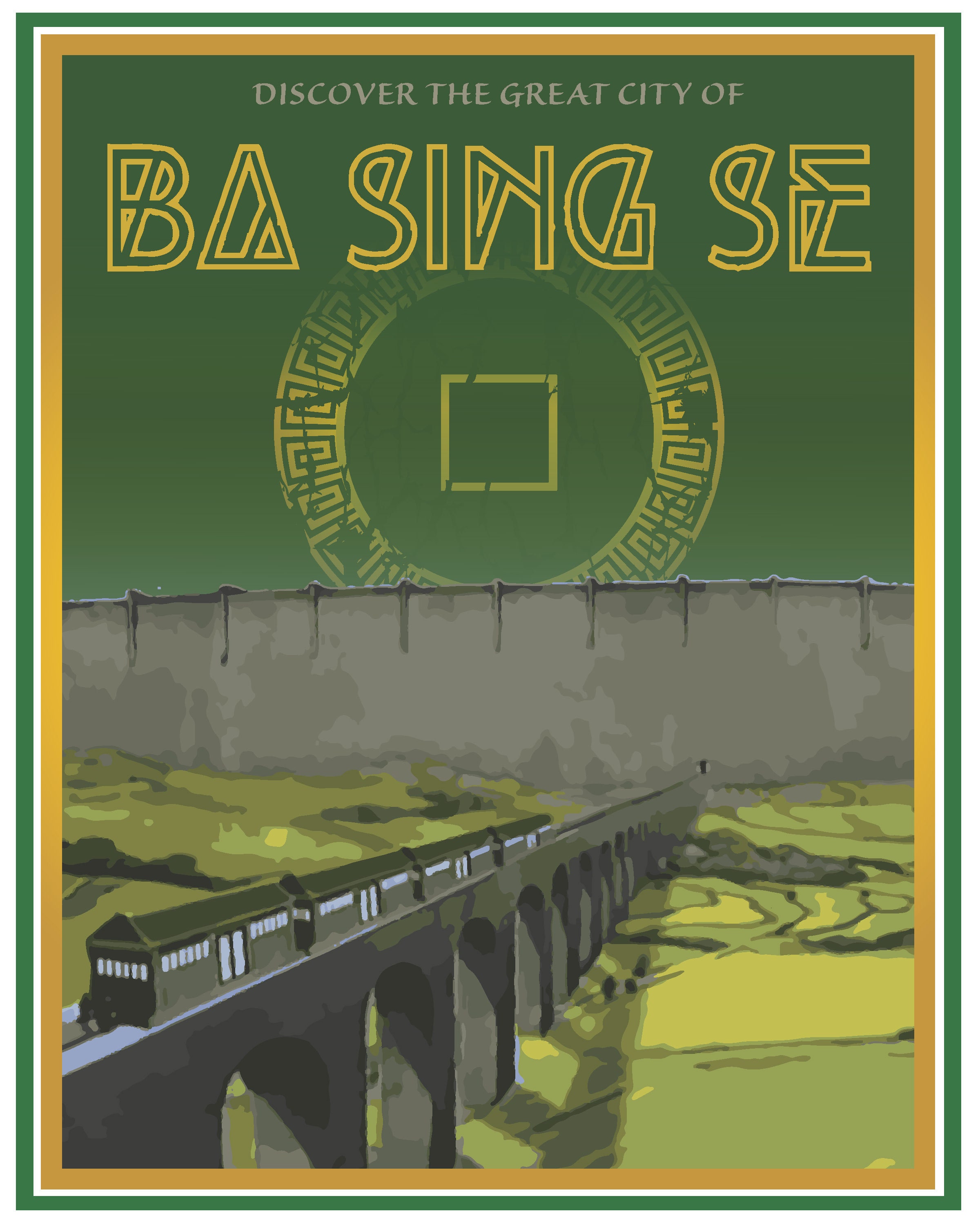Ba Sing Se Travel Poster - Etsy