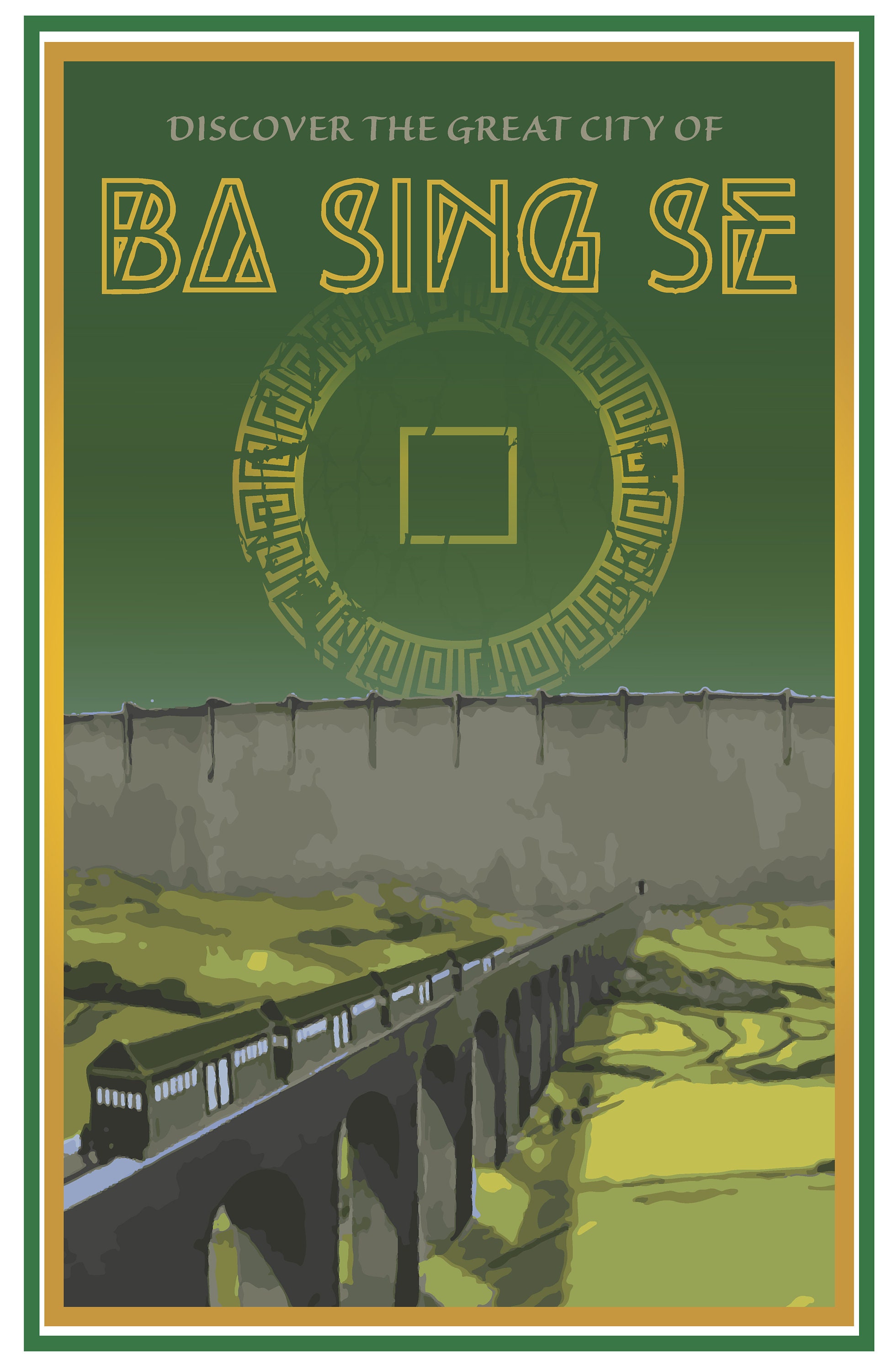 Ba Sing Se Travel Poster - Etsy