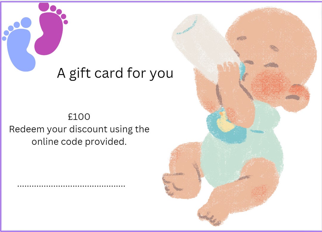 100 POUND GIFT VOUCHER - Etsy