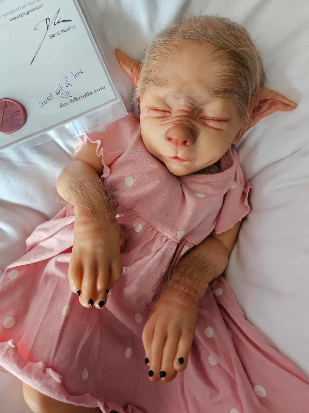 Custom.selene Lycan Cub, Alternative Reborn Baby - Etsy