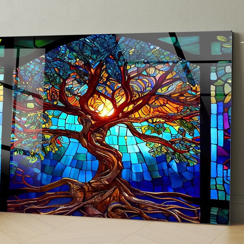 Tempered Glass Wall Art - Etsy