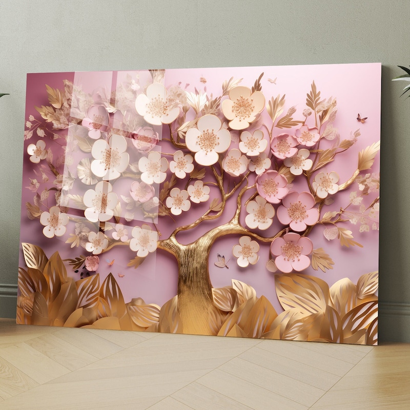 3d Flower Wall Art - Etsy