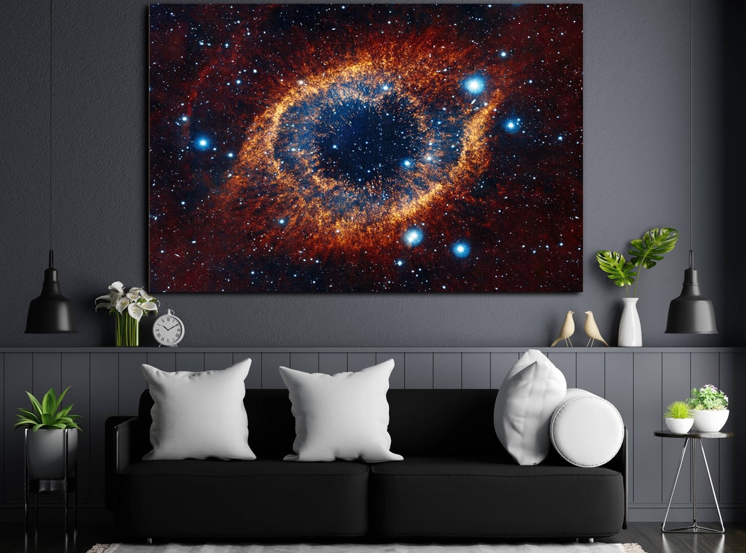 Nasa James Webb Helix Nebula, Nasa Deep Field Space Telescope, Nasa Wall Art, Space Wall Art ...