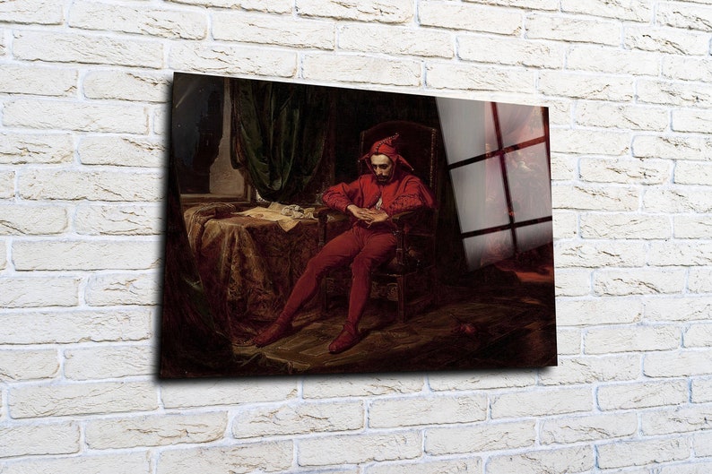 Jan Matejko the Sad Jester, Mid Century Modern Wall Art, Extra Large ...