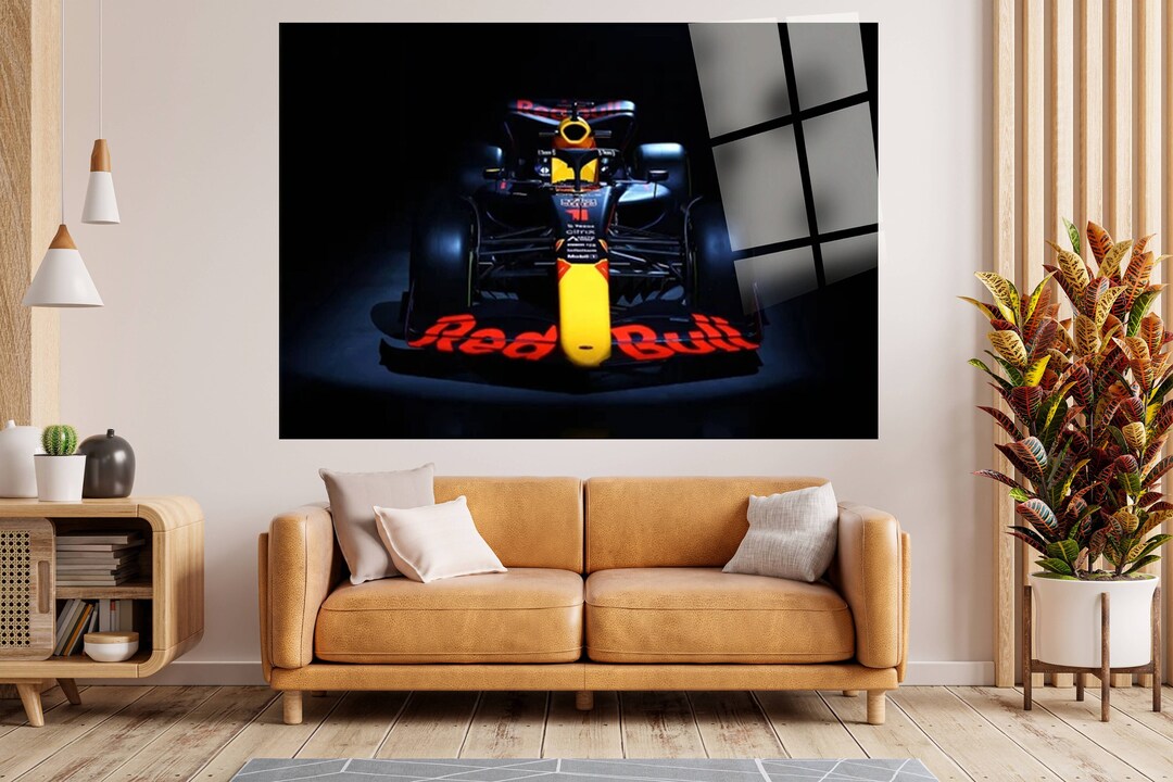 Formula 1 Max Verstappen, Formula 1 Wall Art, Red Bull F1 Canvas, Extra ...