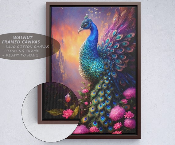 Dibujo Abstracto De Pavo Real