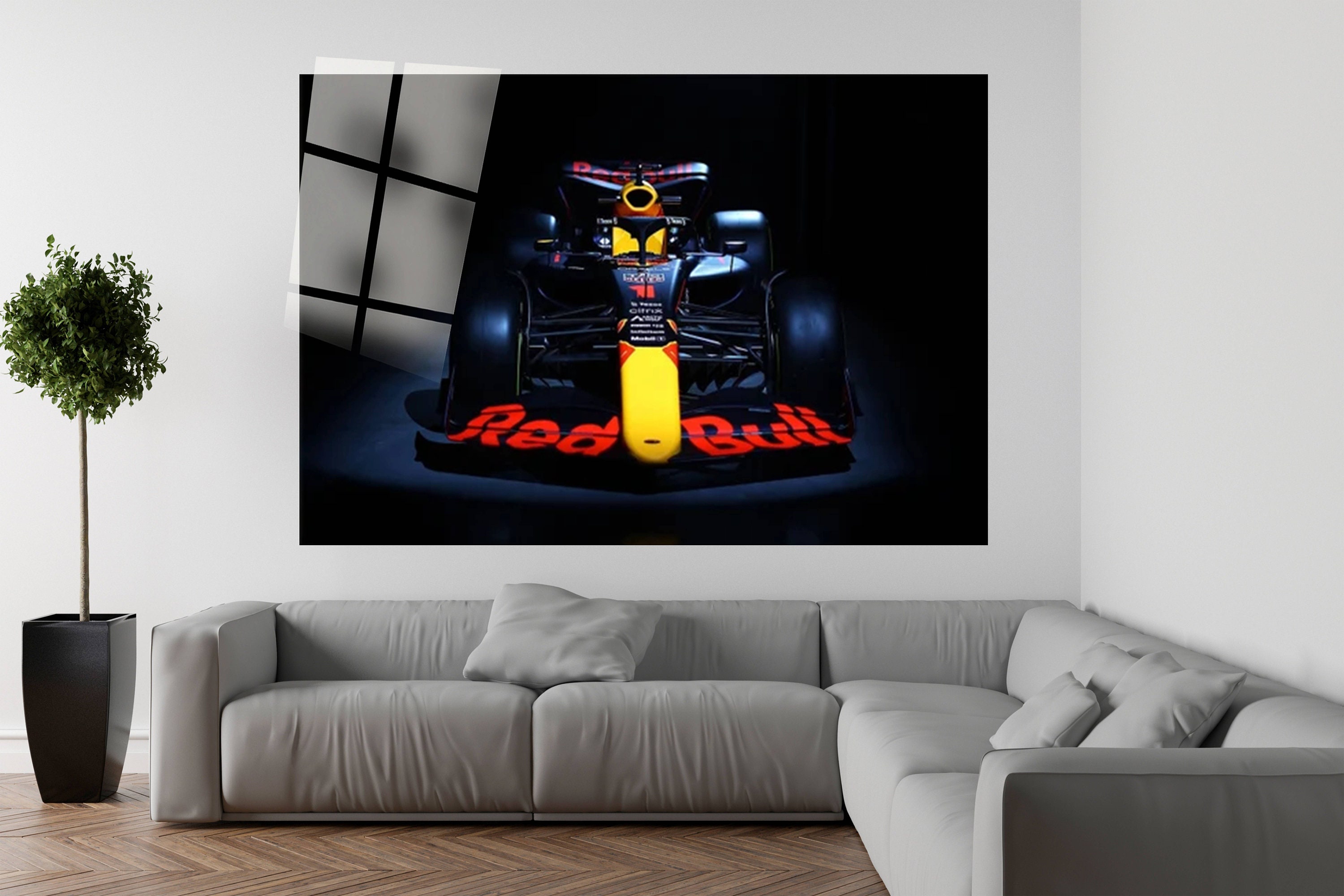Formula 1 Max Verstappen, Formula 1 Wall Art, Red Bull F1 Canvas, Extra ...