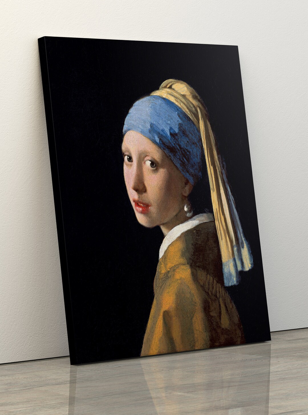 Johannes Vermeer Girl With Pearl Earring, Girl With Pearl Earring Wall ...