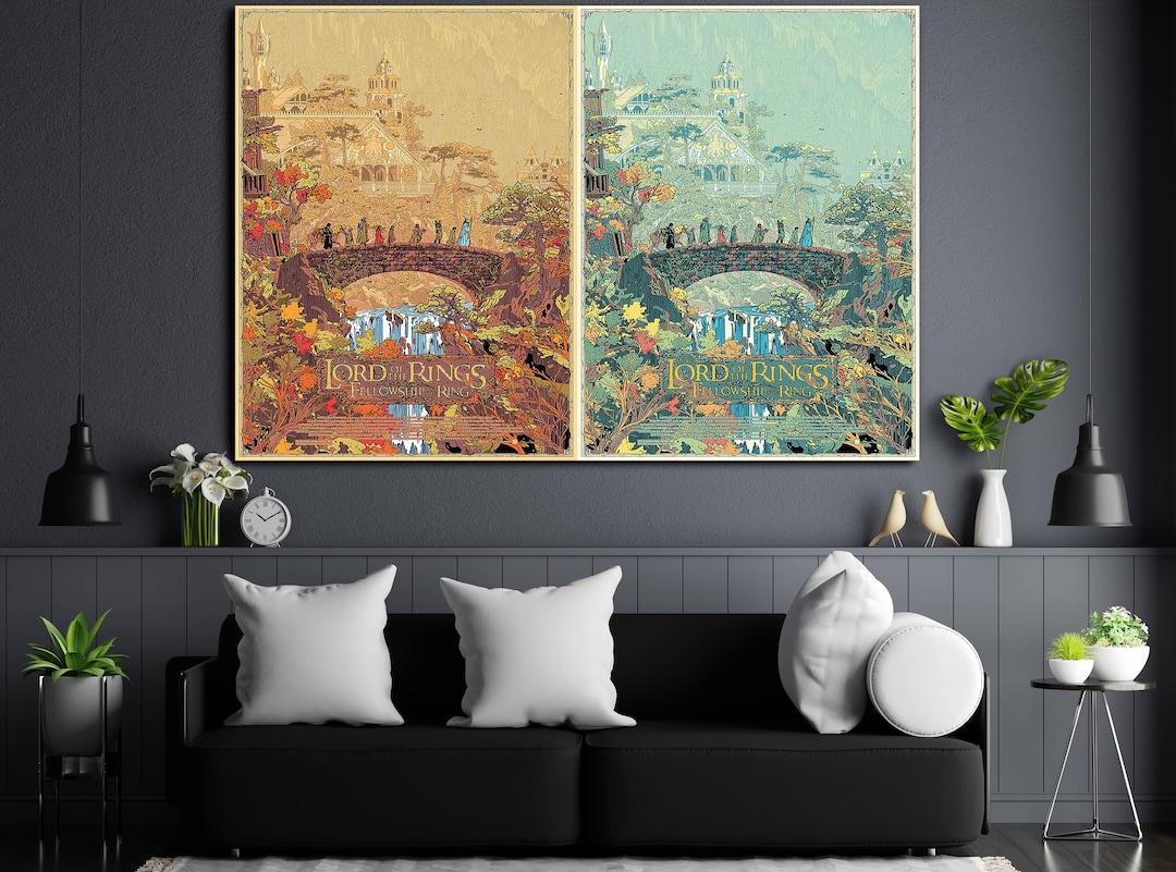 Kilian Eng Lord of the Rings Poster, Movie Poster, Iconic Movive Scenes ...