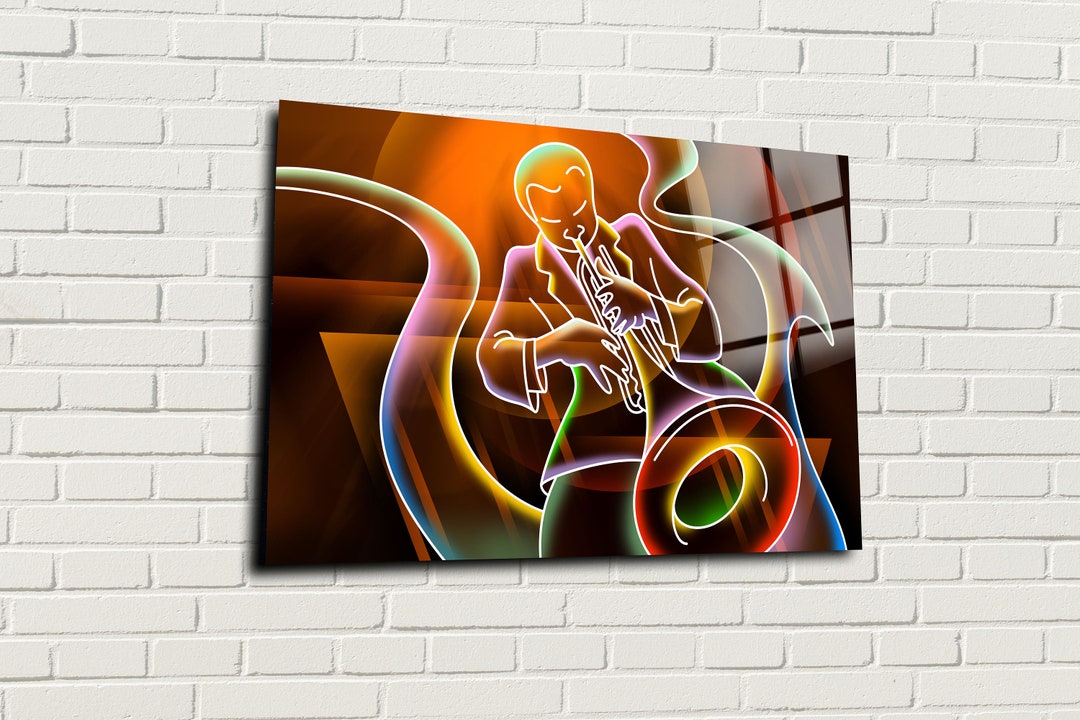 Musician Abstract Wall Art Giclee Prints Wall Decor Abstract - Etsy