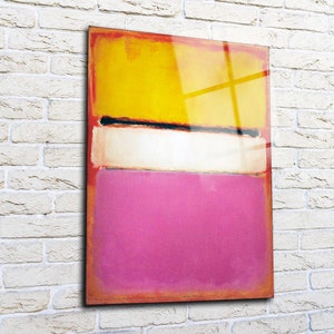 Mark Rothko White Center, Mark Rothko Print, Mid Century Modern Wall ...