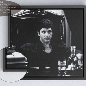 Scarface Alpacino, Alpacino Poster, Movie Poster, Scarface Wall Art ...