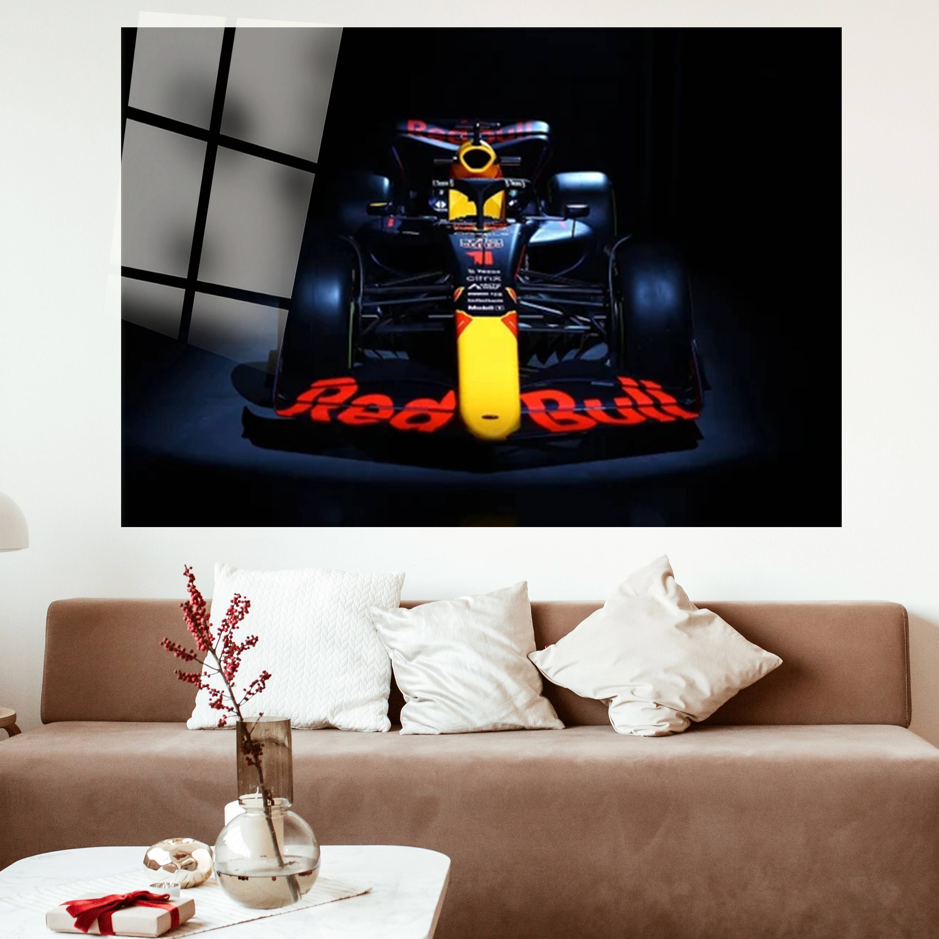 Formula 1 Max Verstappen, Formula 1 Wall Art, Red Bull F1 Canvas, Extra ...