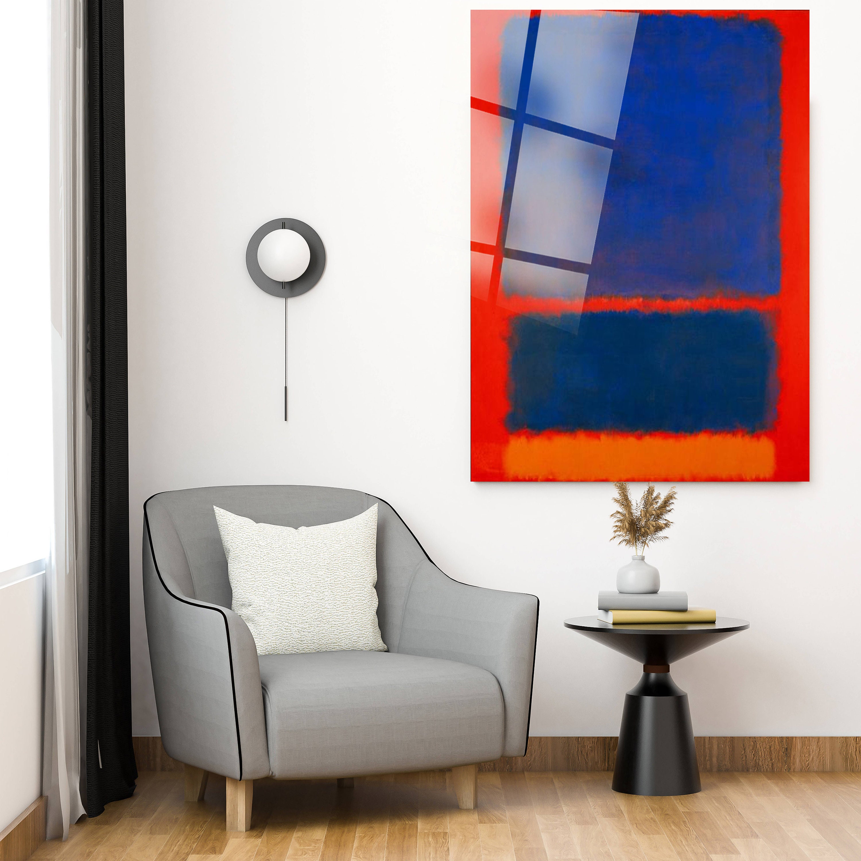 Mark Rothko Blue Orange Red, Mark Rothko Print, Mid Century Modern Wall ...