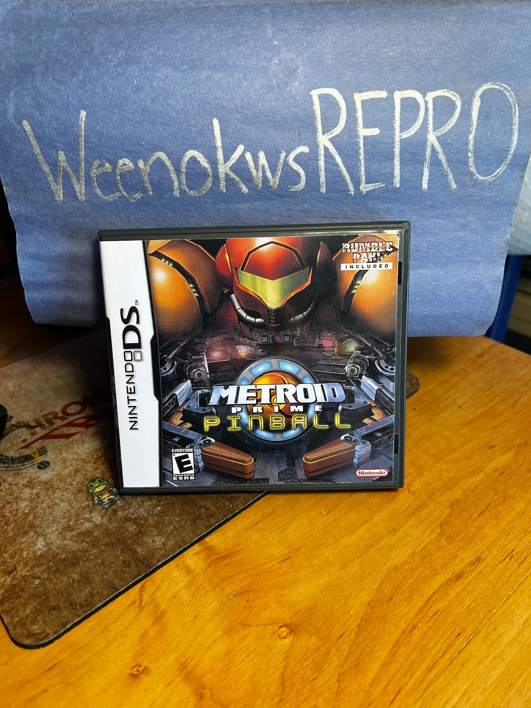 Metroid Prime Pinball REPRODUCTION CASE No Game! Nintendo DS - Etsy