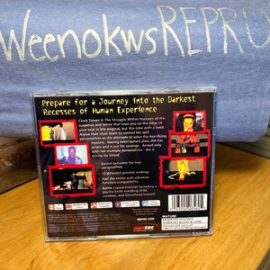 Clock Tower 2 the Struggle Within REPRODUCTION CASE No Disc Ps1 - Etsy