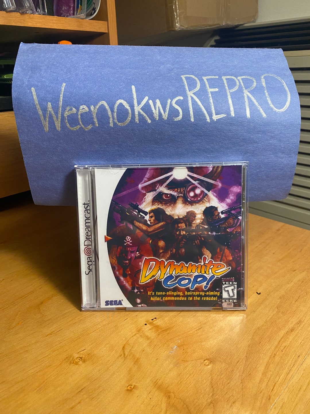 Dynamite Cop REPRODUCTION CASE No Disc Dreamcast - Etsy