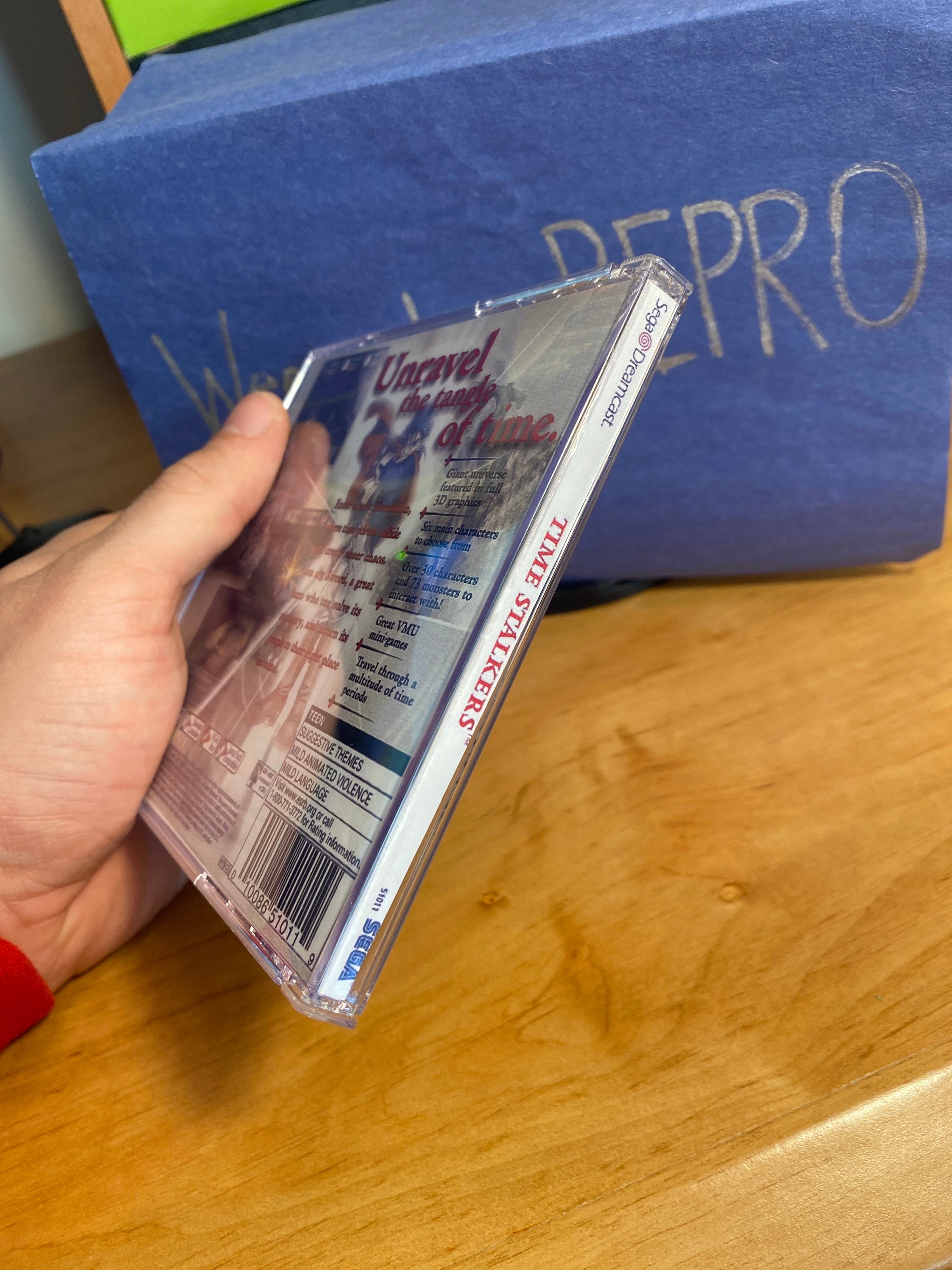 Time Stalkers REPRODUCTION CASE No Disc Dreamcast - Etsy