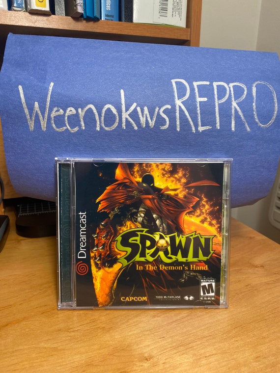 Spawn Dreamcast REPRODUCTION CASE Only No Disc - Etsy