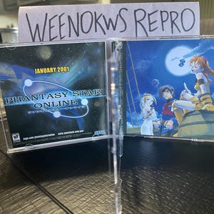Skies of Arcadia REPRODUCTION CASE No Disc Dreamcast Double Disc Case ...