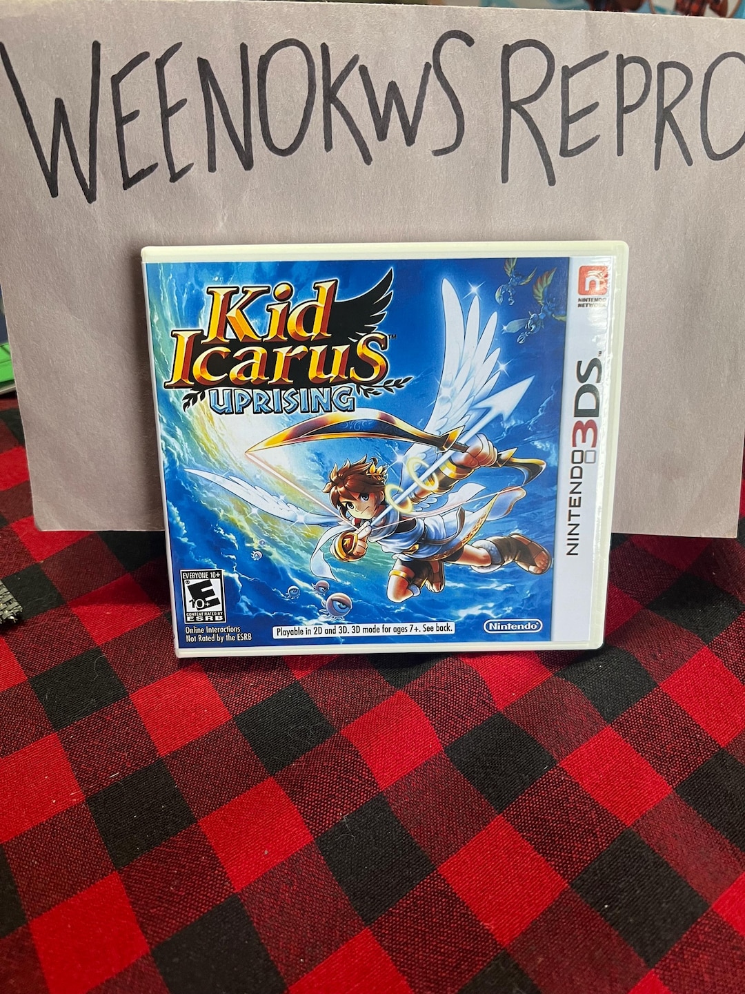 Kid Icarus Uprising REPRODUCTION CASE No Game! Nintendo 3ds - Etsy