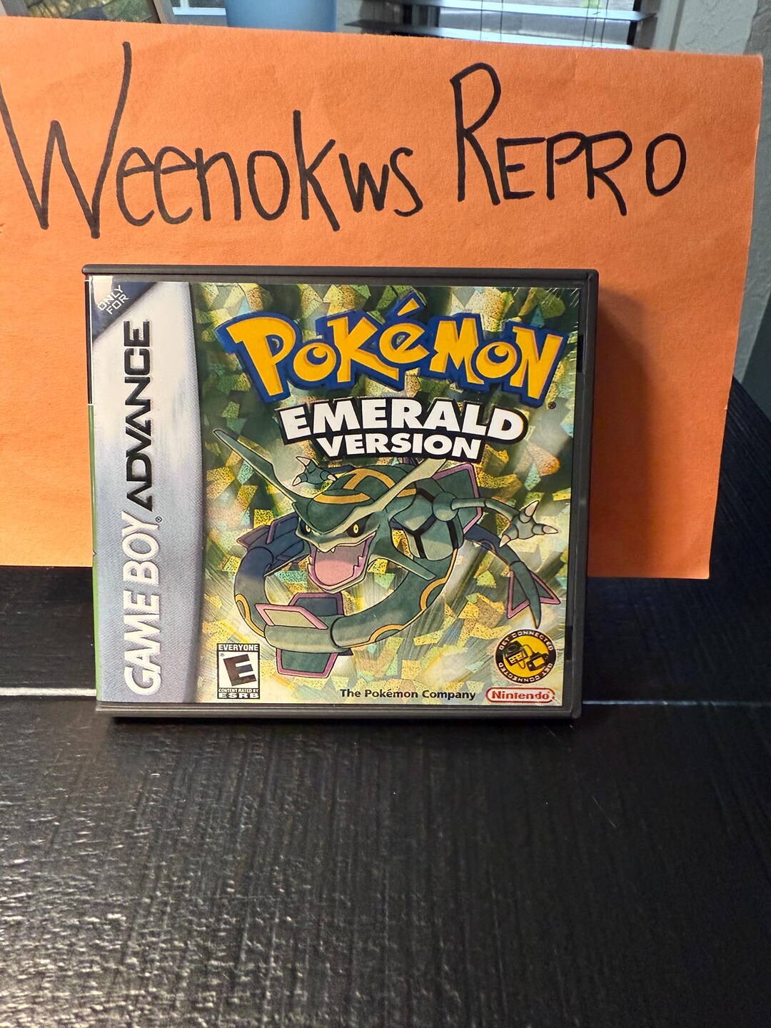 Pokémon Pokemon Emerald Version REPRODUCTION CASE No Game! Nintendo ...