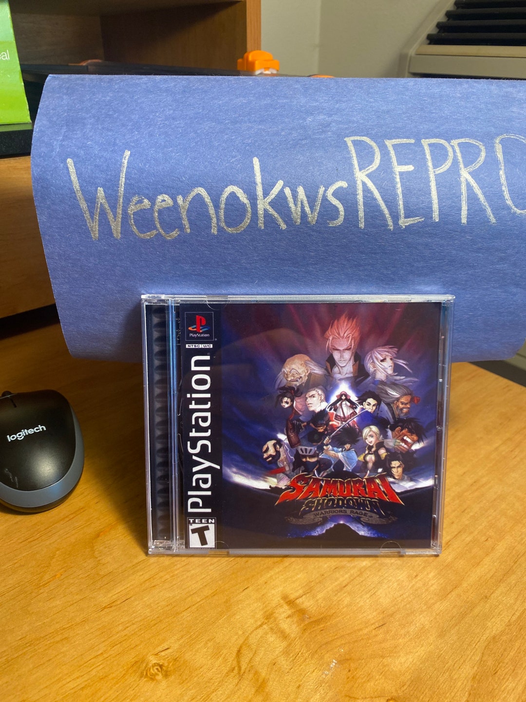 Samurai Showdown REPRODUCTION CASE No Disc Ps1 - Etsy