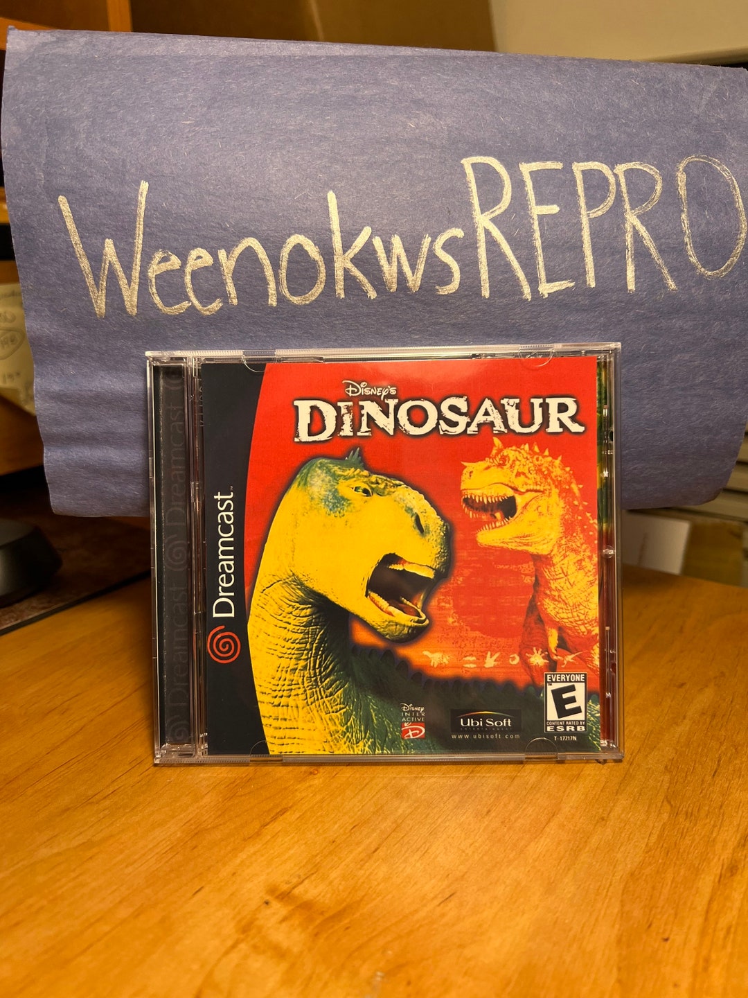 Disneys Dinosaur REPRODUCTION CASE No Disc Dreamcast - Etsy