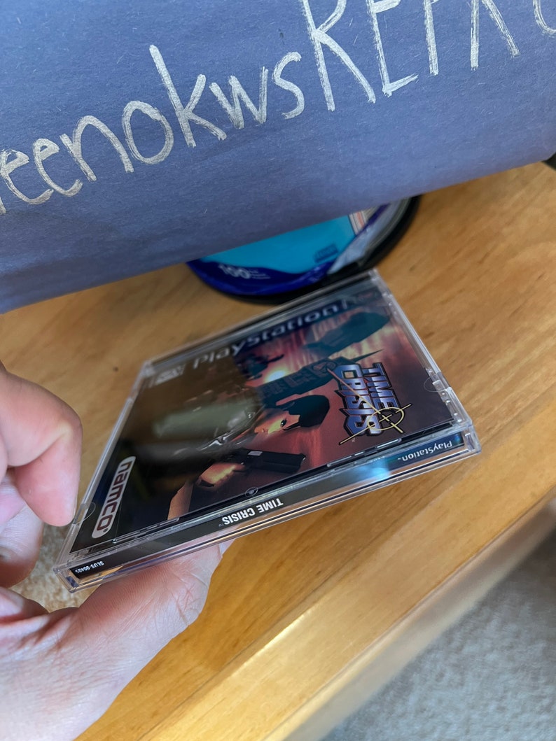 Time Crisis 1 REPRODUCTION CASE No Game Ps1 - Etsy