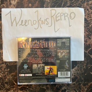 Kings Field 1 REPRODUCTION CASE No Disc! Ps1 - Etsy