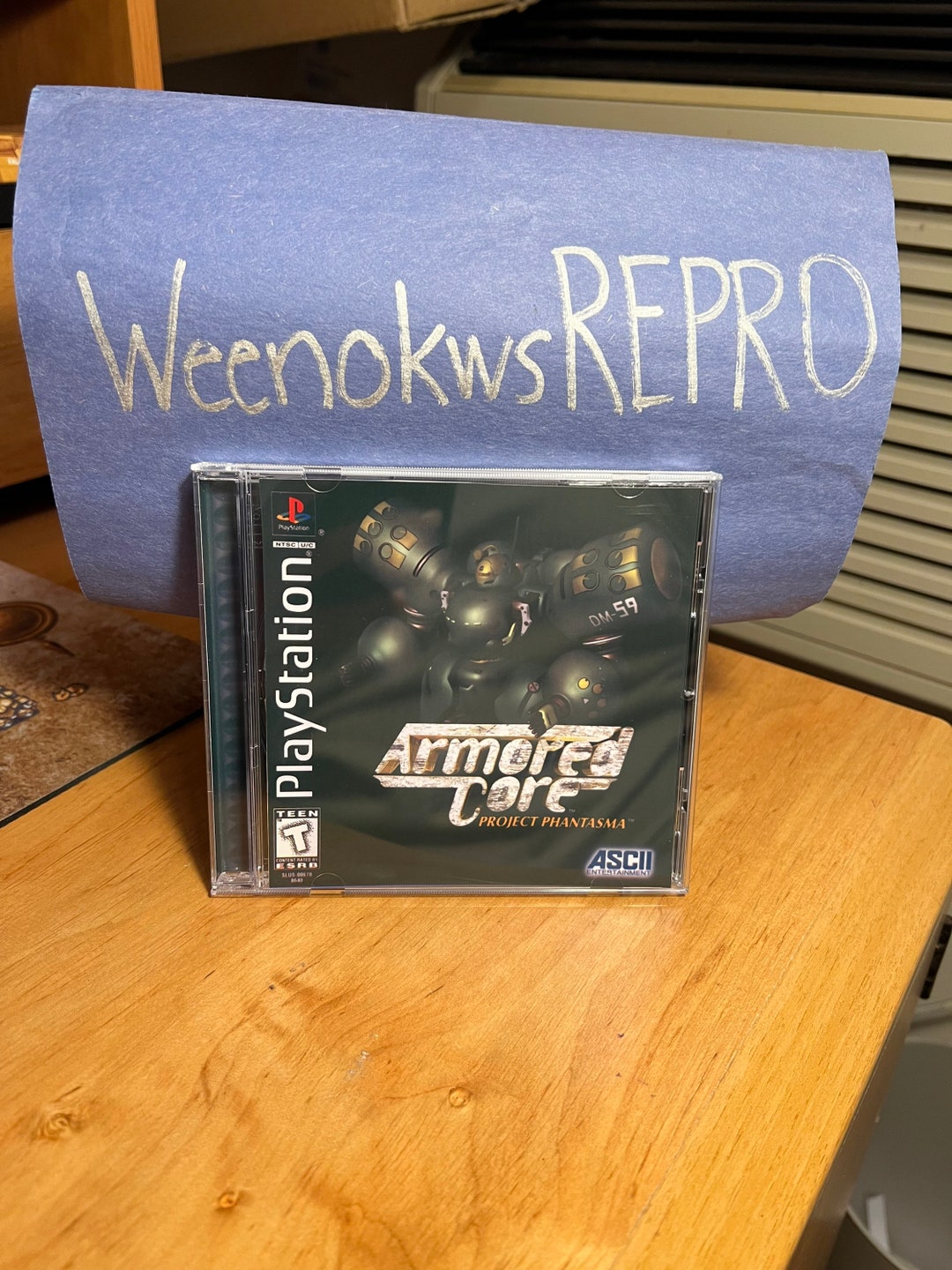 Armored Core Project Phantasma REPRODUCTION CASE No Disc Ps1 - Etsy