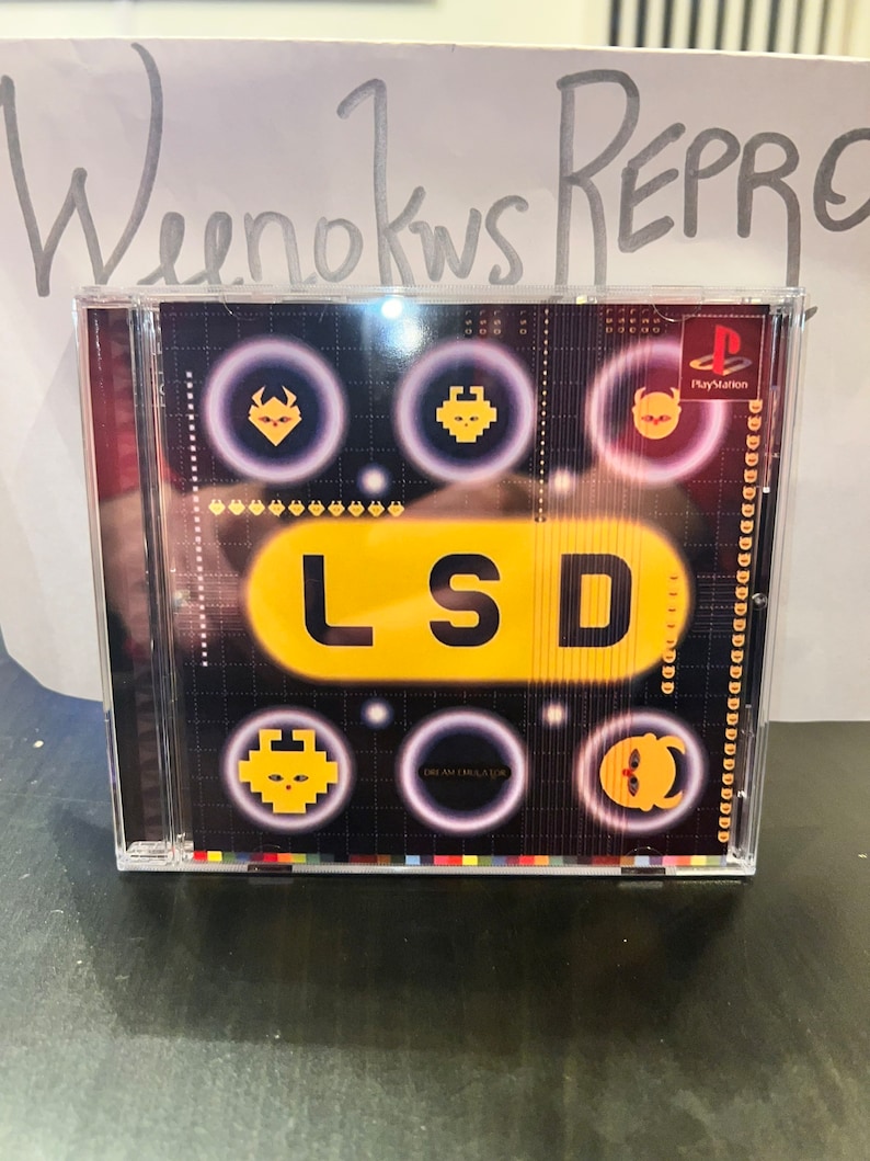 LSD Dream Emulator REPRODUCTION CASE No Disc - Etsy