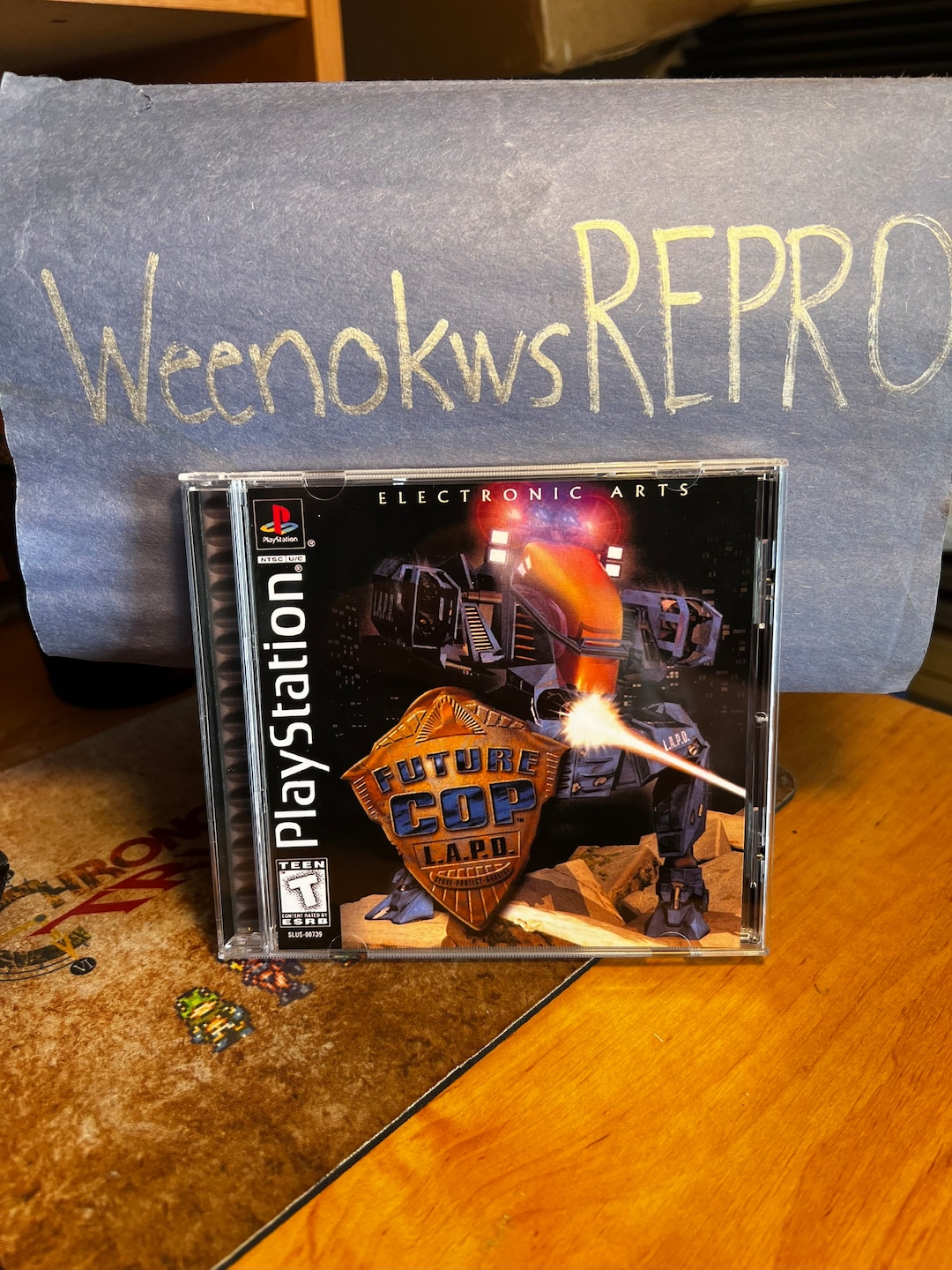Future Cop LAPD REPRODUCTION Case No Game!! Ps1 - Etsy