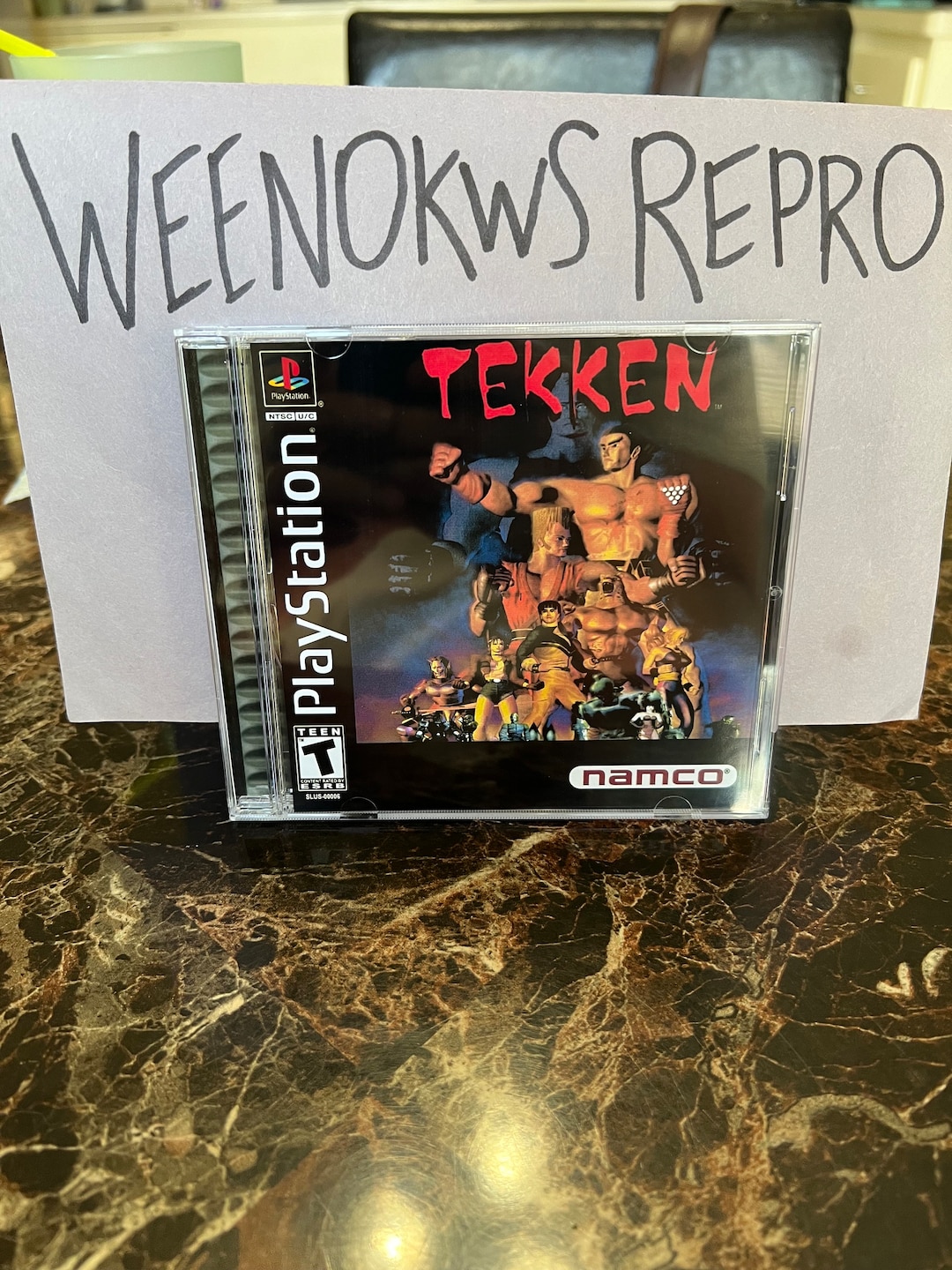 Tekken 1 REPRODUCTION CASE No Disc! Ps1 - Etsy