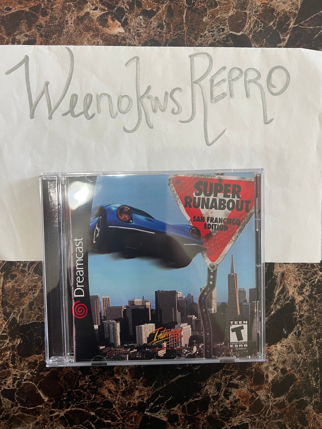 Super Runabout San Francisco Edition REPRODUCTION CASE No Disc ...